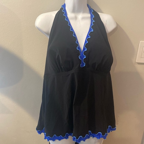Profile By Gottex | Swim | Profile By Gottex Black Plus Size Tankini ...